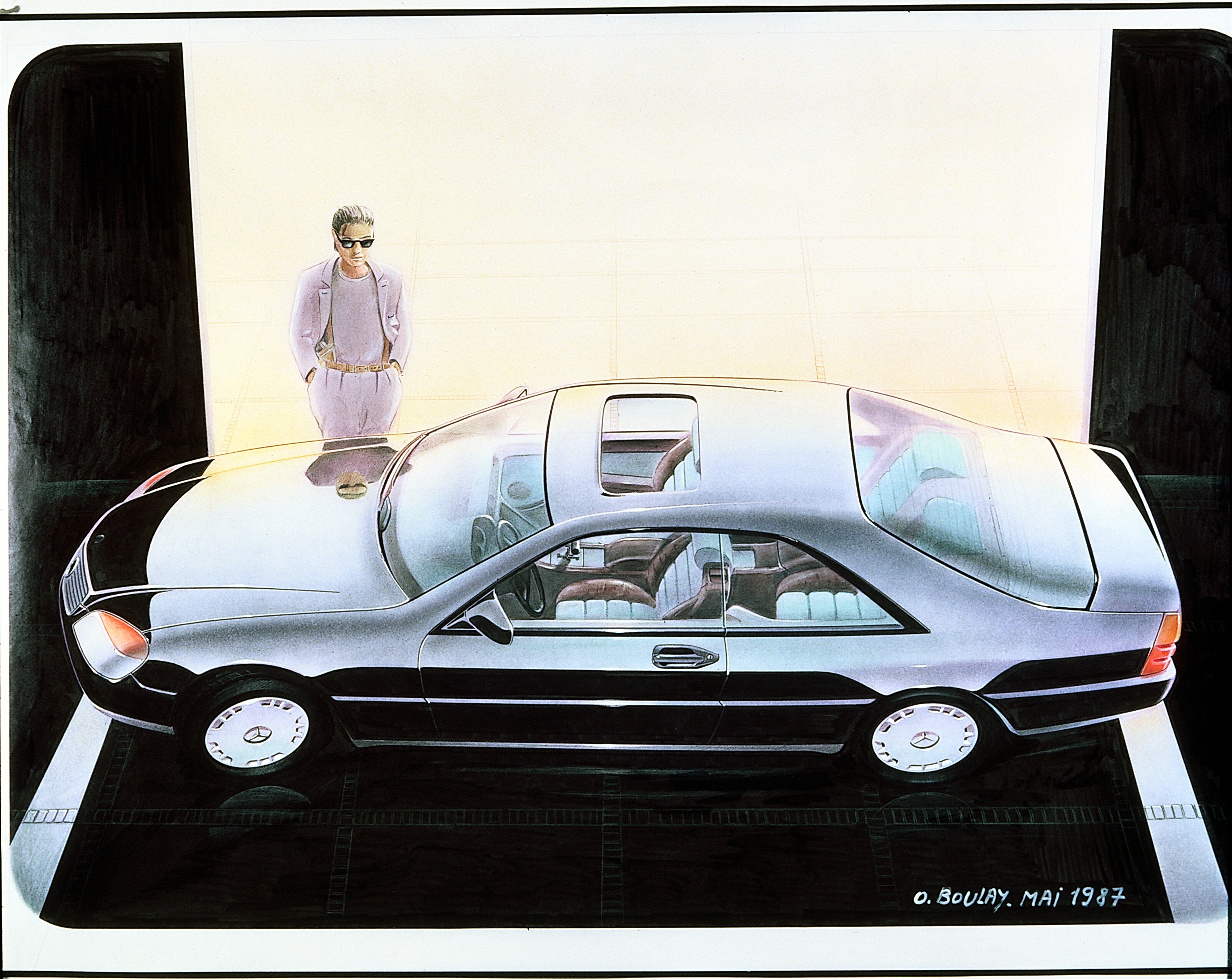 History: Olivier Boulay recalls coupe design - THE MB140 SCHOOL